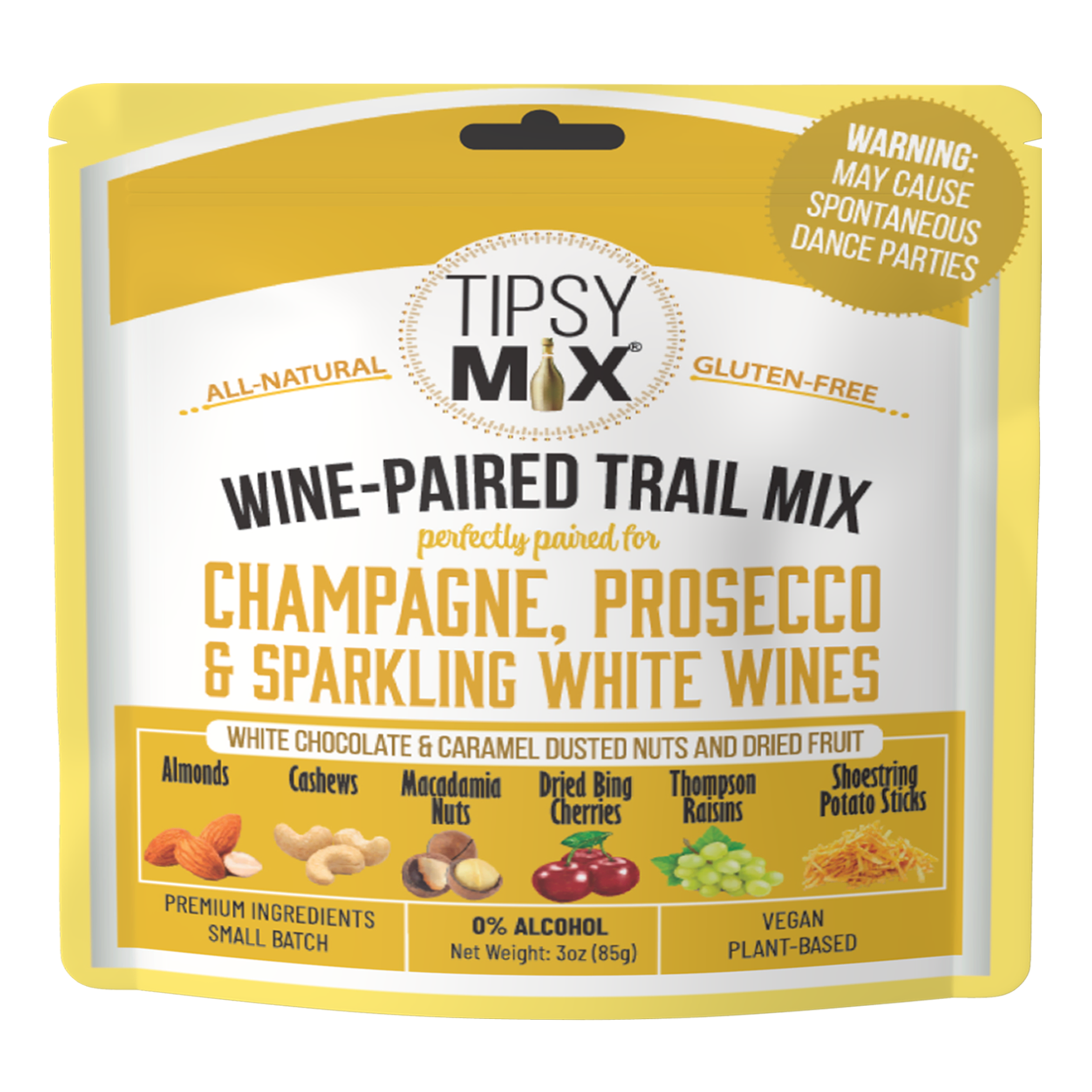 Trail Mix Pairing for Champagne, Prosecco and Sparkling White Wines ...